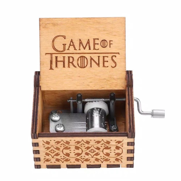 Jual Kotak Music Kayu Game of Thrones Wooden Music Box kotak musik ...