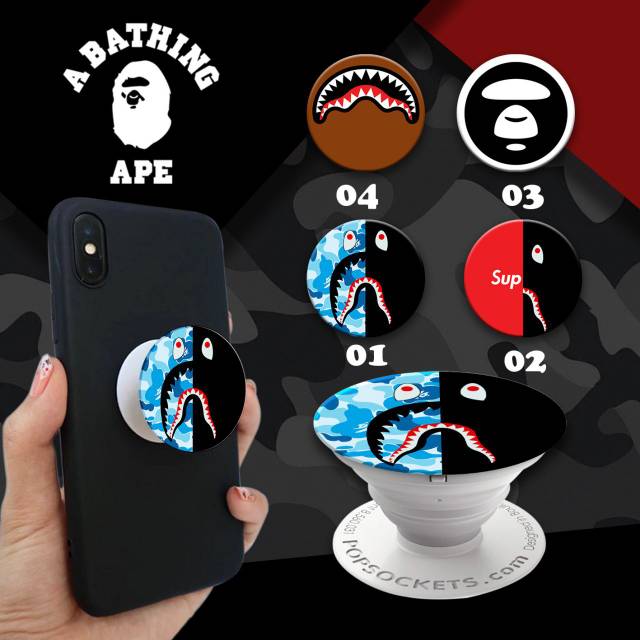 Jual Popsocket Supreme karakter (Kalo kakak punya desain sendiri bisa ...