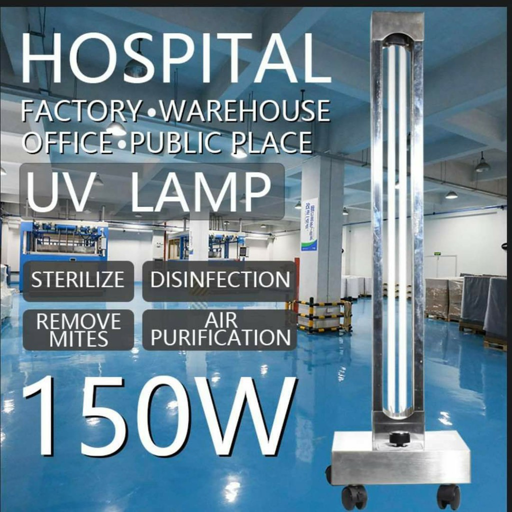 Jual Lampu UV-C UVC 150 watt 254nm Ultraviolet OZONE FREE Lamp Sterilizer Stainless | Shopee ...