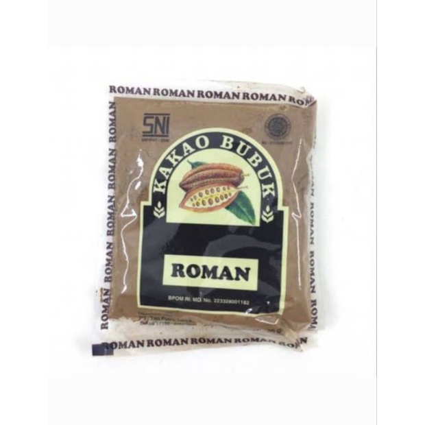 Jual Cocoa powder coklat bubuk ROMAN sachet 35gram / Kakao bubuk Roman ...