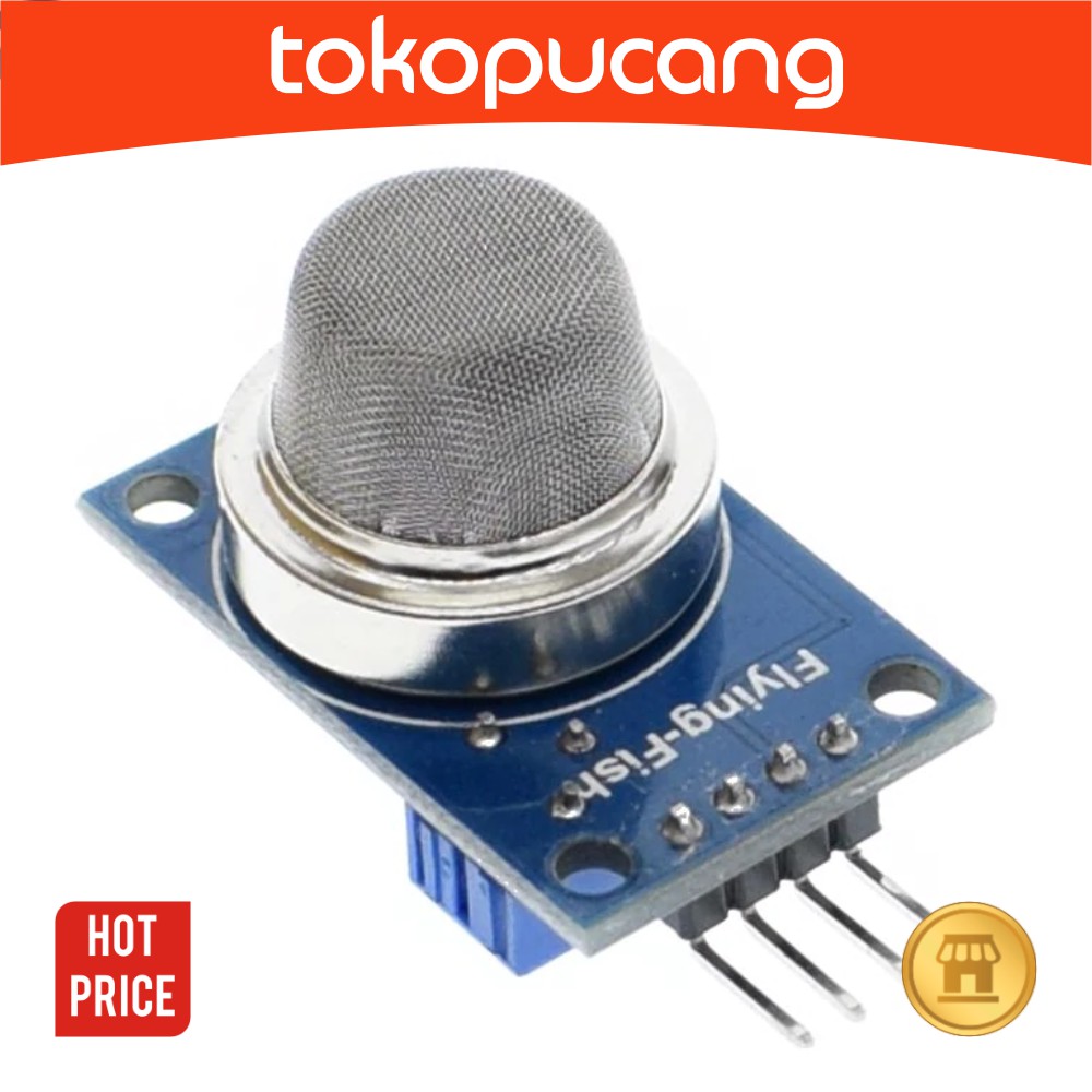 Jual Modul sensor gas asap metana flamable arduino module smoke ...
