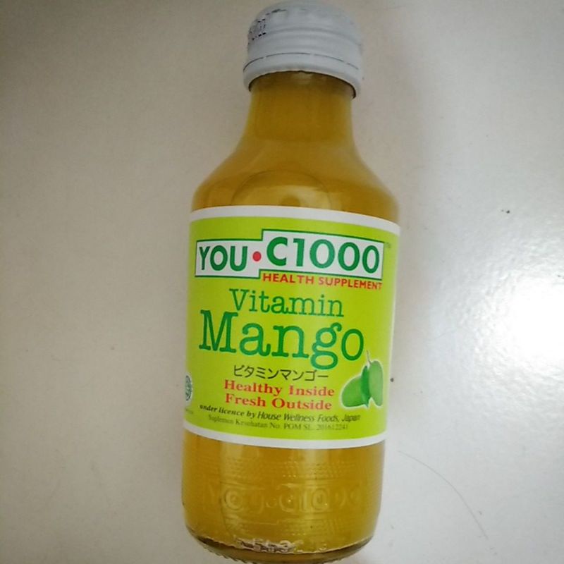Jual YOU.C1000. HEALTH SUPPLEMENT. Vitamin Mango. Healthy Inside Fresh ...