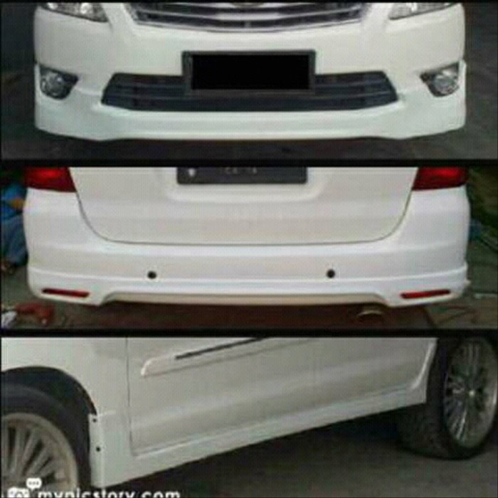 Jual body kit SPAREPART bodykit kijang innova luxury 2011-13 BODYKIT ...
