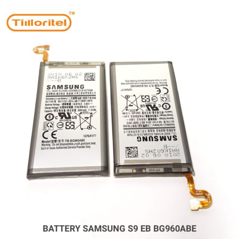 Jual BATTERY BATERAI BATRE SAMSUNG S9 / EB BG960ABE | Shopee Indonesia