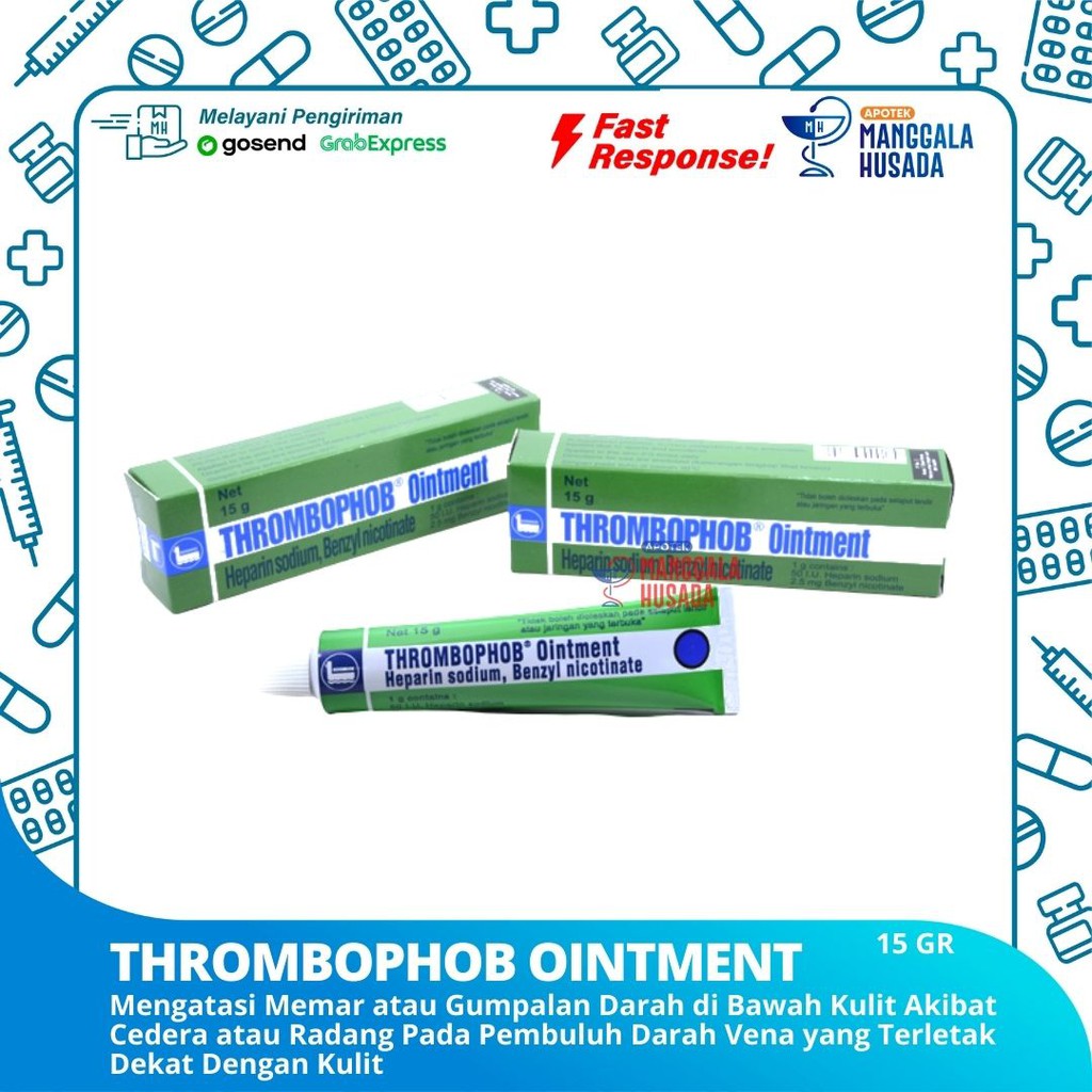 Jual THROMBOPHOB OINTMENT @ 15 gr | Shopee Indonesia