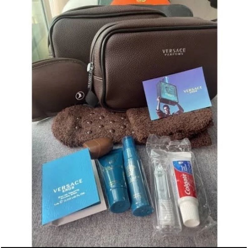 Jual Versace travel kit by Turkish Airlines | Shopee Indonesia