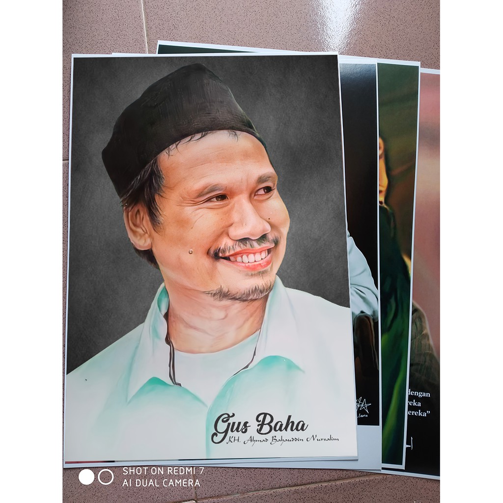 Jual POSTER UK A3+ 32*47CM GUS BAHA' BAHAN ART PAPER 310GR TAJAM,TIDAK ...