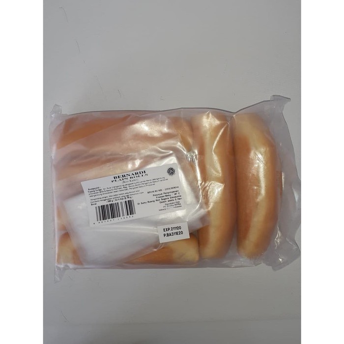 Jual Roti Hot Dog Bernardi / Bernardi Plain Roll 6pcs / roti hotdog ...
