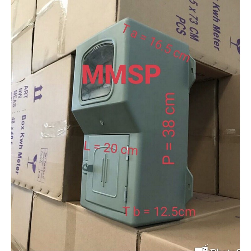 Jual Box Pengaman Kwh Meter PLN Pascabayar Merk HIRO | Shopee Indonesia