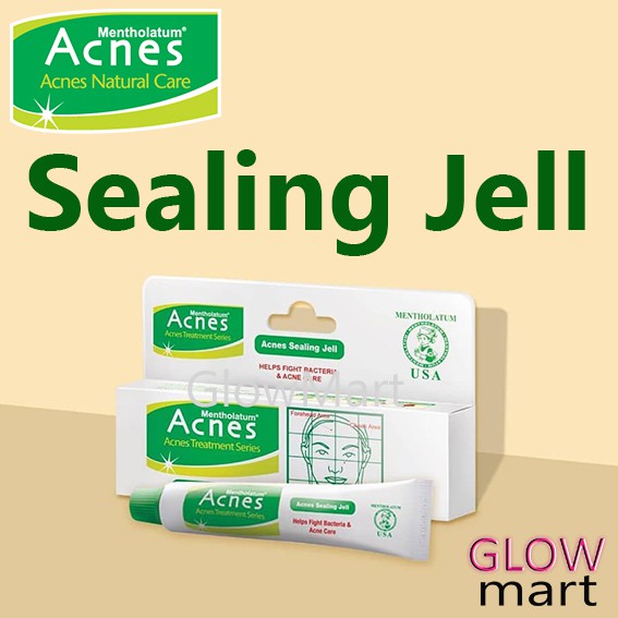 Jual GlowMart ACNES Sealing Jell | Jel Gel Transparan Untuk Jerawat 9 g ...