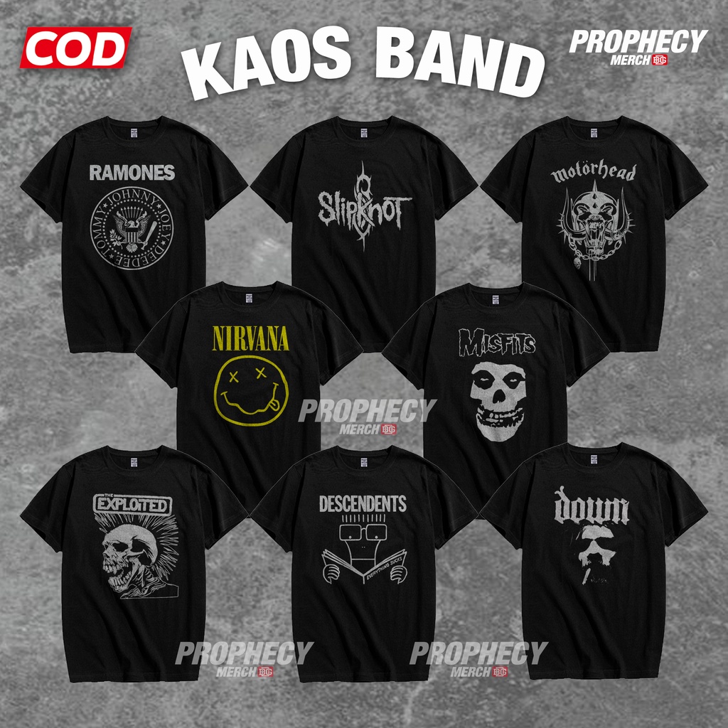 Jual GROSIR KAOS BAND METAL KAOS BAND / KAOS METAL / TSHIRT METAL ...