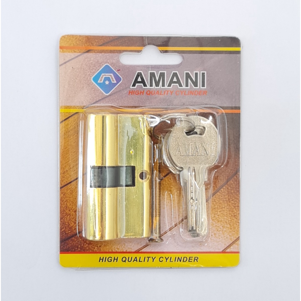 Jual AMN Silinder Kunci Besar Inner Kuningan Packaging Gabus Dan ...