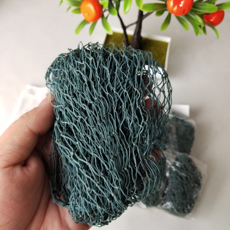 Jual Jaring Sabut Cuci Piring Besar dan Tebal 18 Gram/ Sabut Jala Nilon ...