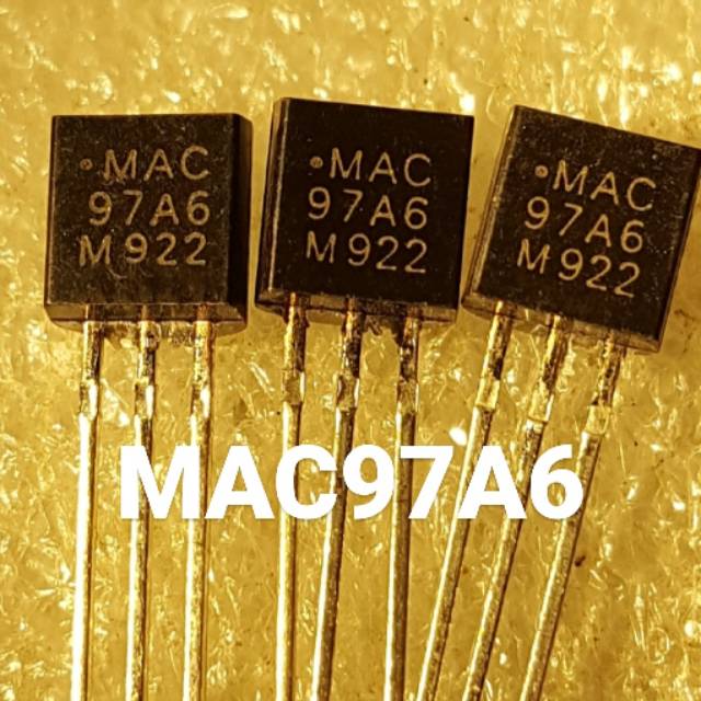Jual MAC97A6 MAC 97A6 1A 400V TO-92 BD07 | Shopee Indonesia