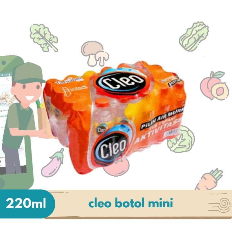 Jual Cleo Botol Mini 220ml | Shopee Indonesia