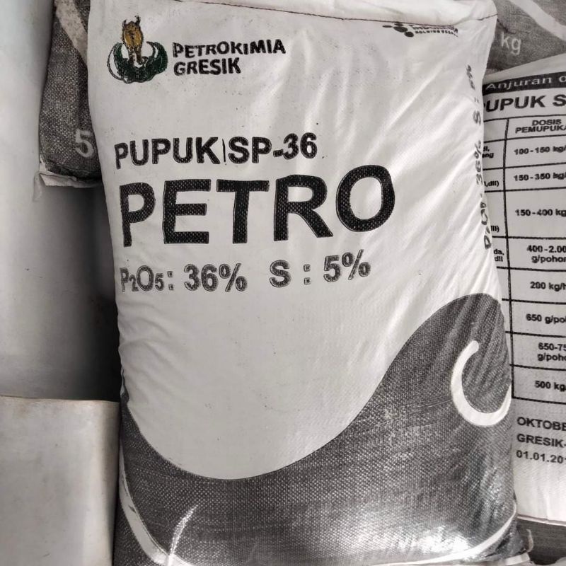 Jual Pupuk SP 36 Petro Kemasan Repack 1KG Pupuk TSP | Shopee Indonesia