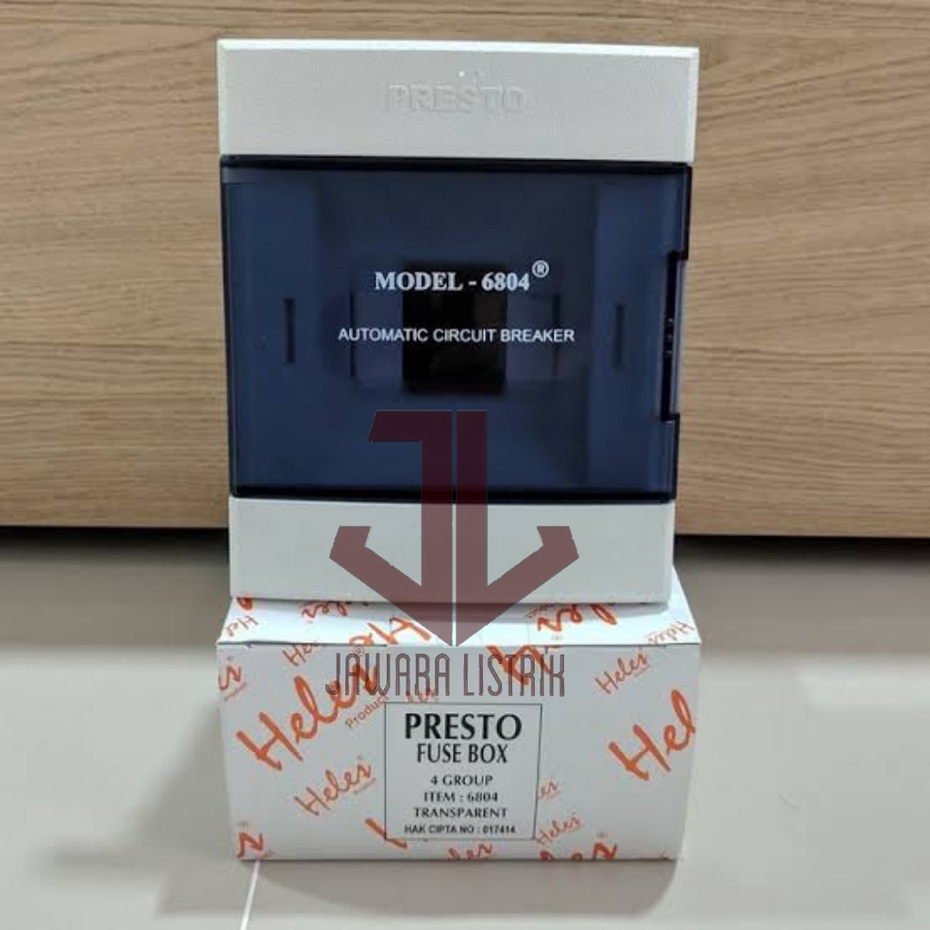 Jual PRESTO BOX MCB 4 GROUP INBOW DALAM TEMBOK TUTUP TRANSAPARAN ...