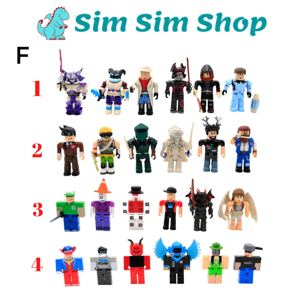 Jual Mainan Anak Figure Roblox 6 Pcs / Topper Kue Paketan | Shopee ...