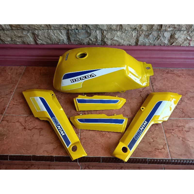 Jual PAKET TANGKI HONDA WIN IMPORT COVER BODY BOX AKI HONDA WIN WIN100 ...