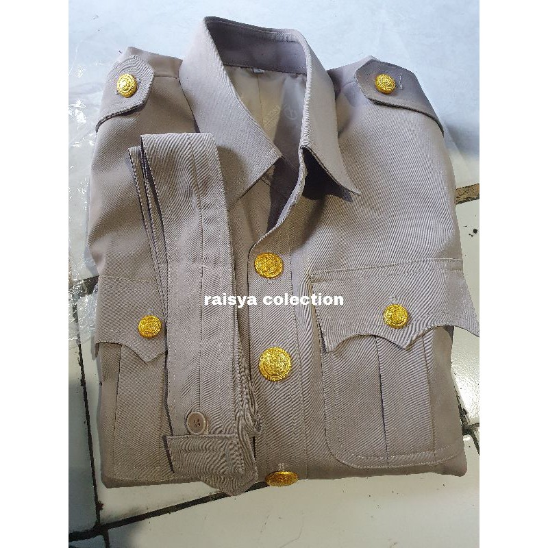 Jual seragam pdu 4 polisi / jas pdu 4 polisi | Shopee Indonesia