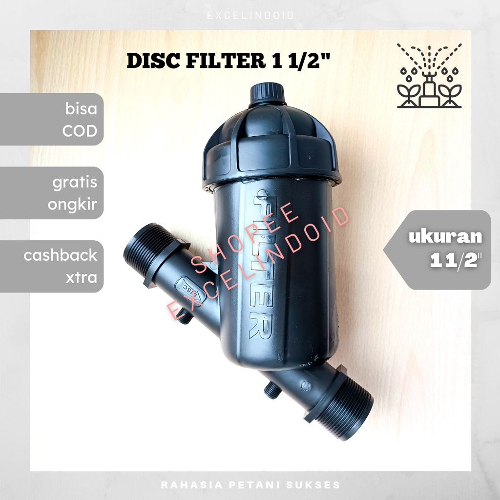 Jual Disc Disk Filter Penyaring Air Irigasi Pengairan Hidroponik ...