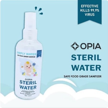Jual AIR SANITASI OPIA STERIL WATER AND SANITIZER 100 ML | Shopee Indonesia