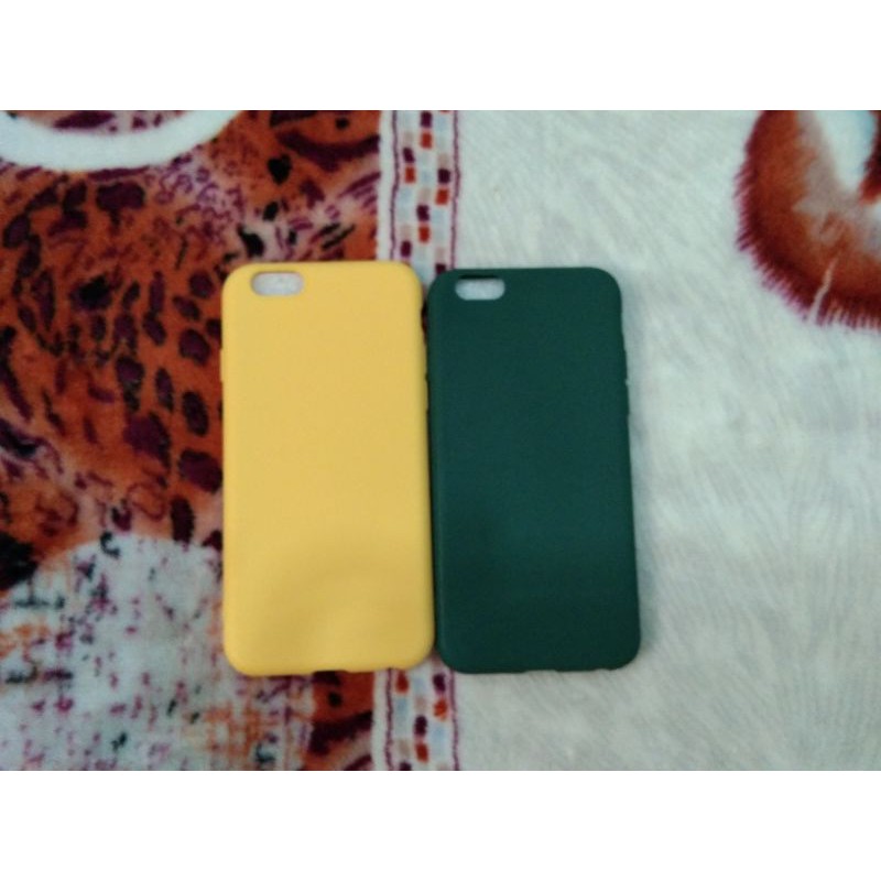Jual Case Polos Warna IPHONE 6/6S/6G (Yellow and Army Green) | Shopee ...
