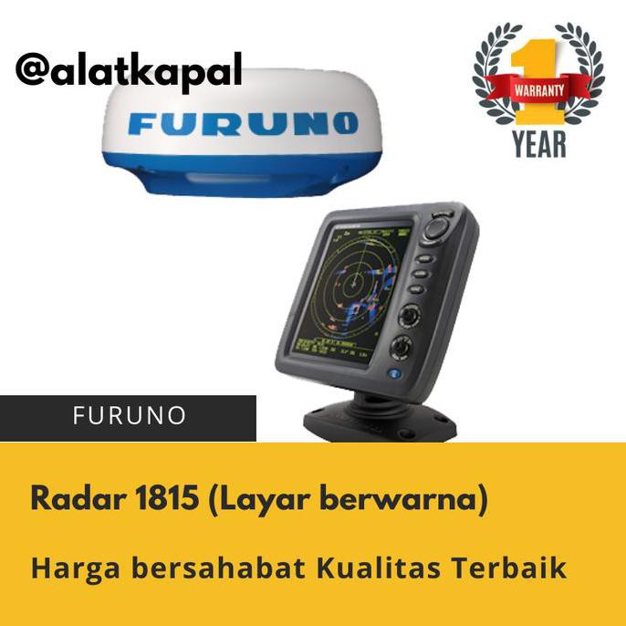 Jual Furuno Radar 1815 36Nm Lcd Color/Warna 8.4 Inch Harga Murah ...