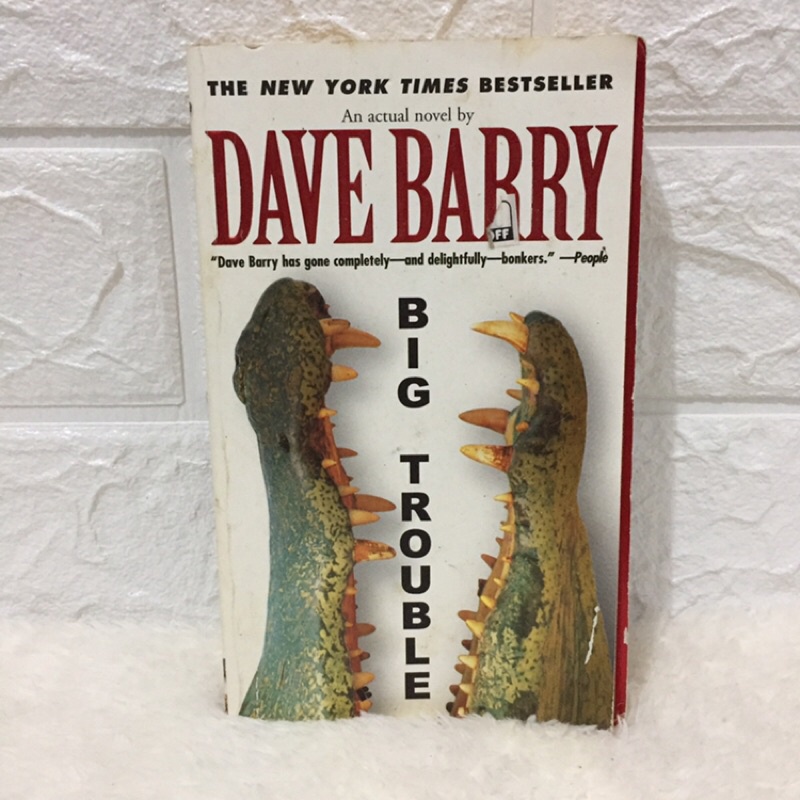 Jual Novel Import [ Dave Barry ] - “Big Trouble” - English | Shopee ...