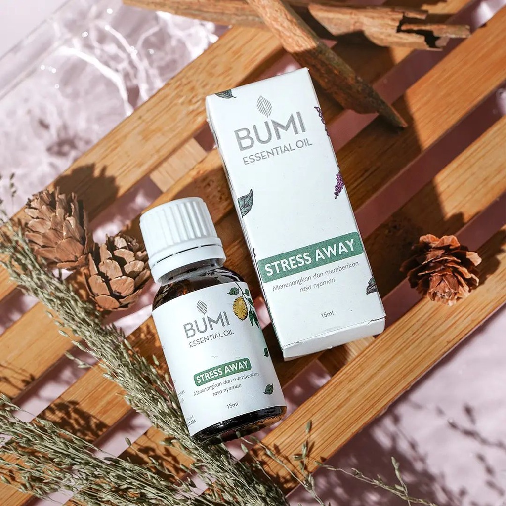 Jual BUMI ESSENTIAL OIL Bye Stress Tetes | Shopee Indonesia