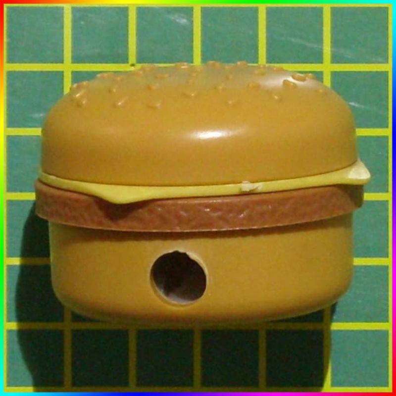 Jual rautan pensil burger penghapus serutan hamburger sharpener eraser ...