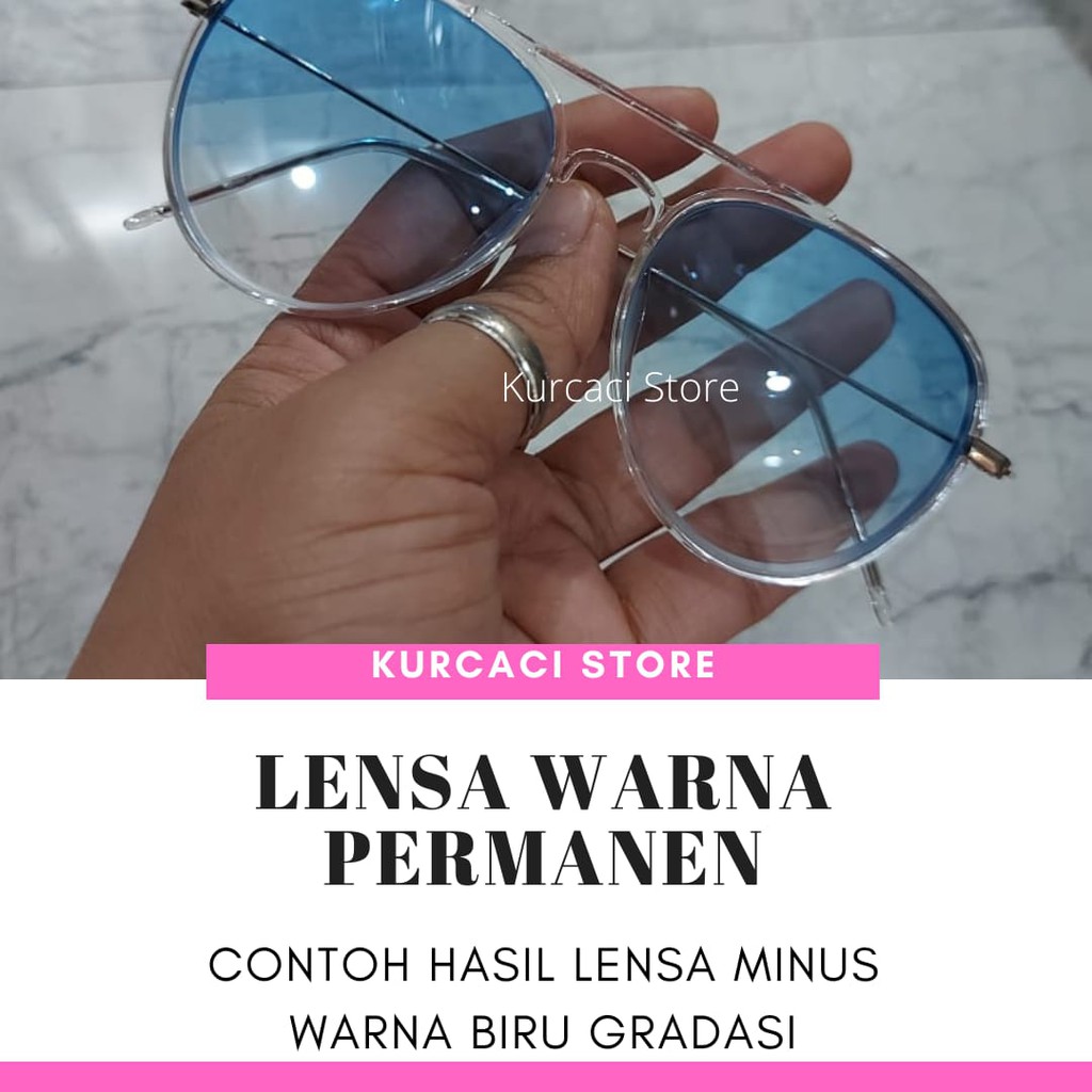 Jual Lensa Kacamata Warna, Lensa Minus Warna, Lensa Minus Warna Gradasi ...
