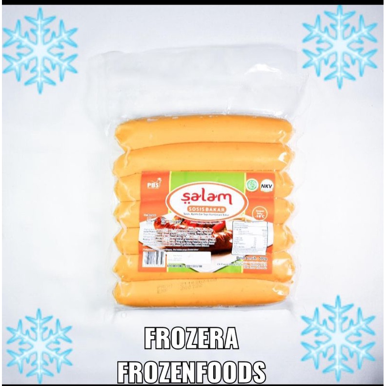 Jual [DIJAMIN FRESH]SALAM Sosis Bakar Jumbo isi 6 +1 / Frozenfoods ...