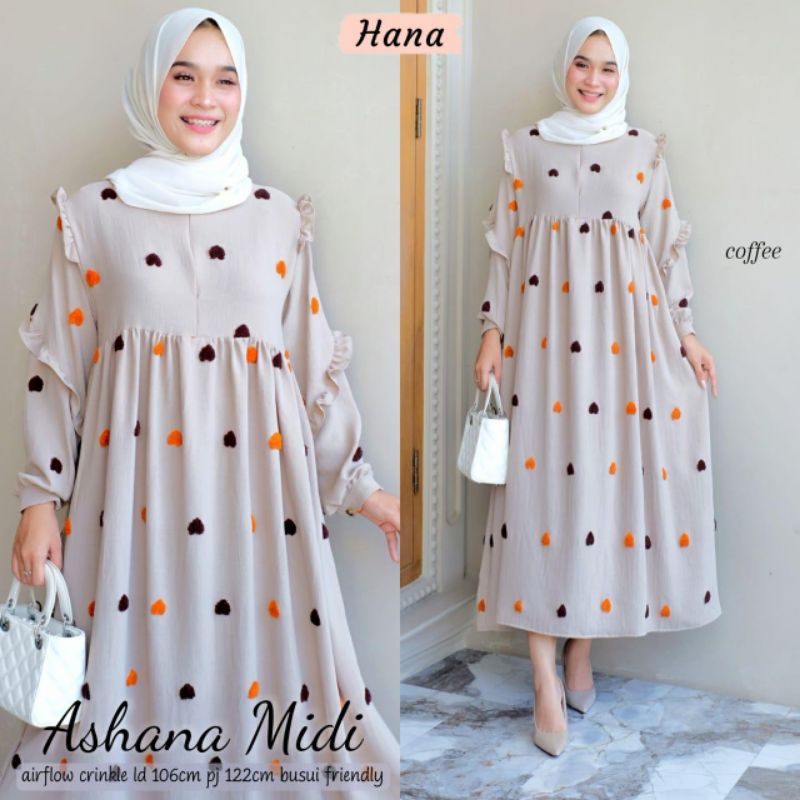 Jual ashana midi | Shopee Indonesia