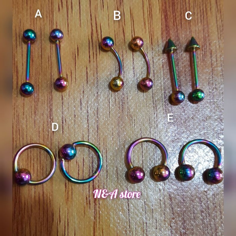 Jual anting tindik berbagai macam tubuh |telinga|alis|bibir|lidah|hidung harga sepasang | Shopee ...