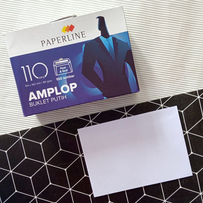 Jual Amplop Buklet Putih Paperline 110 (Isi 100 lembar) | Shopee Indonesia