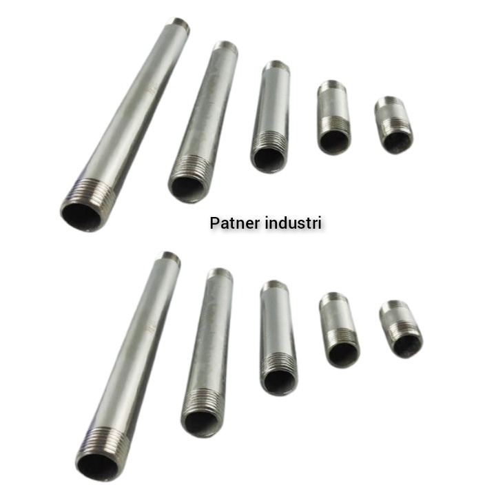 Jual Pipe thread 100mm stainless steel / pipa nepel drat luar 1 inch | Shopee Indonesia