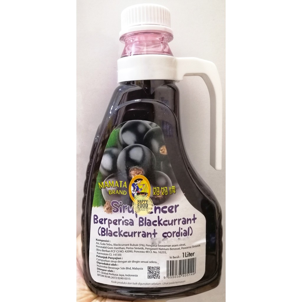 Jual [PROMO] MAMATA SIRUP JERUK 1L/LECI/MANGGA/ANGGUR/SARSAPARILLA ...