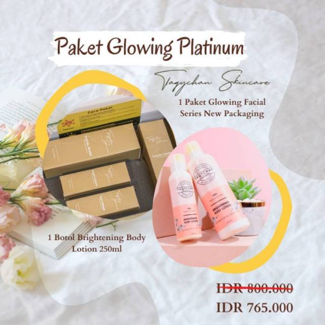 Jual PAKET GLOWING PLATINUM | Shopee Indonesia