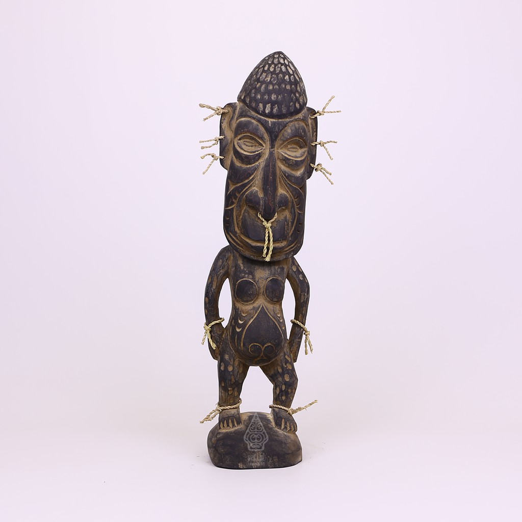 Jual Statue of Ancestral Asmat 5 (Patung Leluhur Asmat 5) | Shopee ...