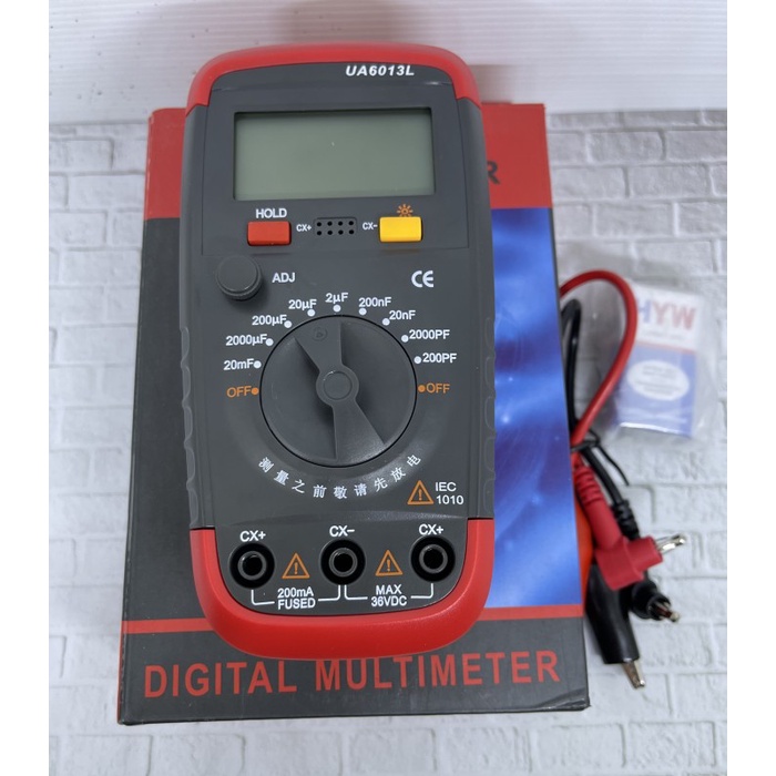 Jual Digital multimeter / alat tes capasitor / capasitance meter ...