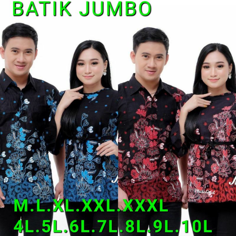 Jual Batik jumbo BIG SIZE JUMBO XXL XXXL 3L 4L 5L MURAH BATIK JUMBO ...