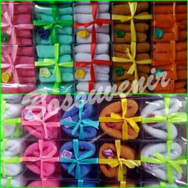 Jual ISI 50PCS SOUVENIR PERNIKAHAN HANDUK MIKA | Shopee Indonesia