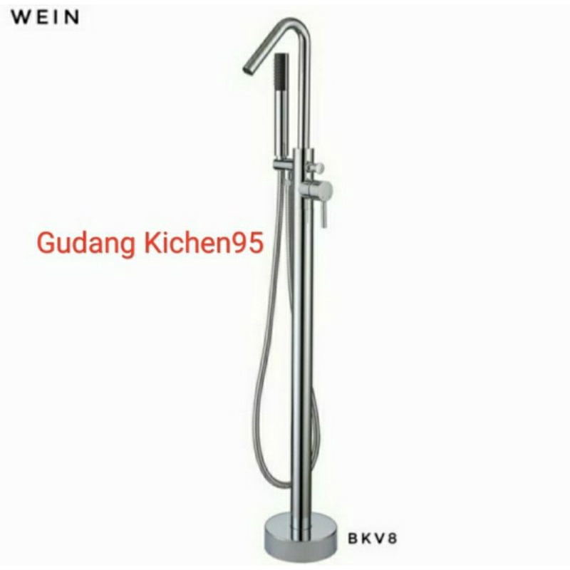 Jual KRAN BATH TUB STANDING MODEL TOTO CHROOM MIXER/KRAN LANTAI P/D ...