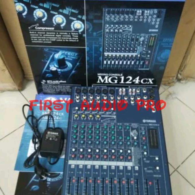 Jual Mixer Yamaha MG 124 CX ( 12 Chanel ) | Shopee Indonesia