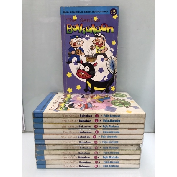 Jual KOMIK THE GENIUS BAKABON 1 2 4 - 8 dan 10 - 13 | Shopee Indonesia