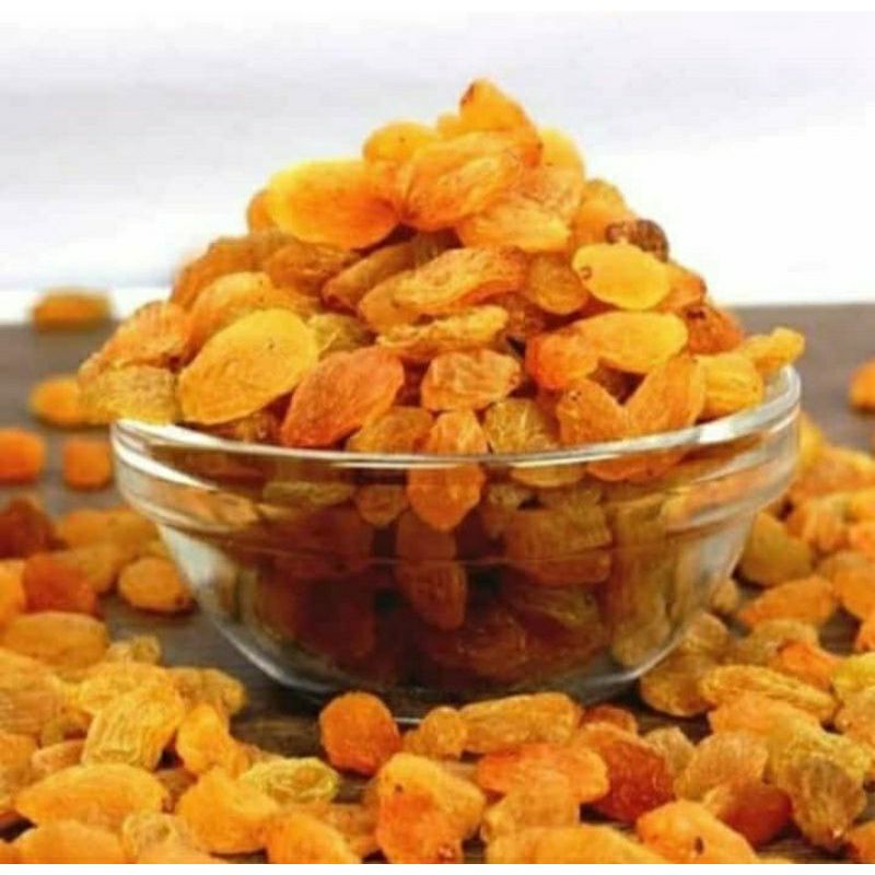 Jual Kismis kuning non biji 500gr/kismis golden raisin jumbo asam manis ...