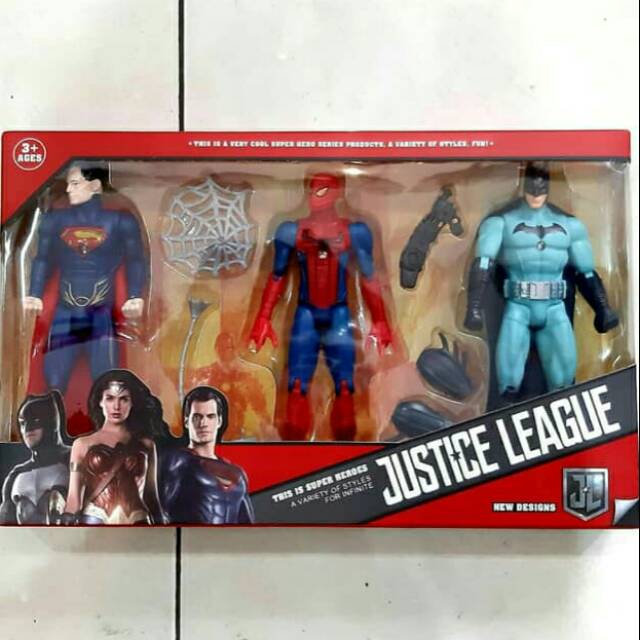 Jual MAINAN SUPER HERO JUSTICE LEAGUE | Shopee Indonesia