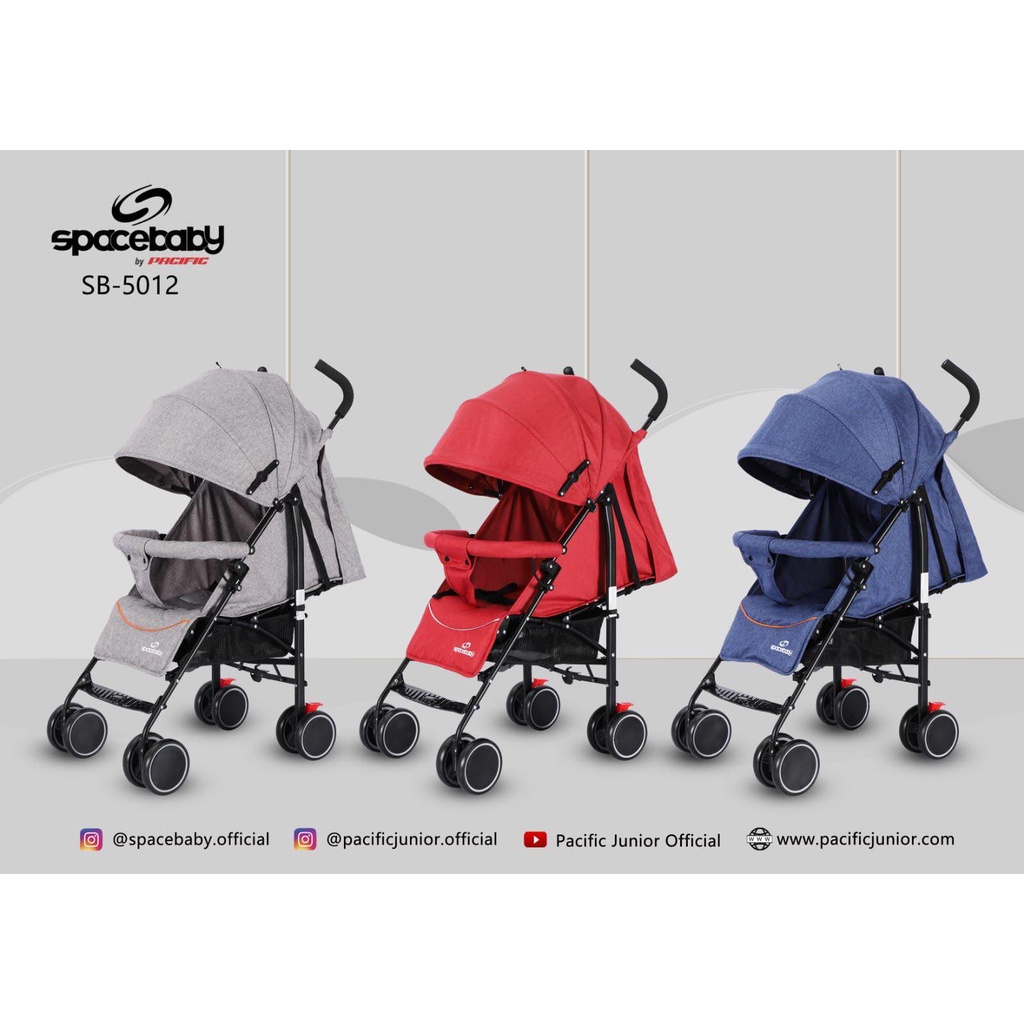 Jual BABY STROLLER/KERETA DORONG BAYI SPACE BABY SB - 5012 | Shopee ...