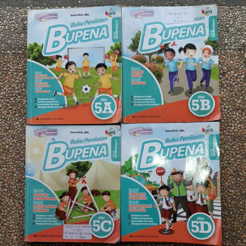 Jual buku Bupena sd Kls 5a.5b.5c.5d Kurikulum Merdeka revisi kurikulum 13 bekas Original ...